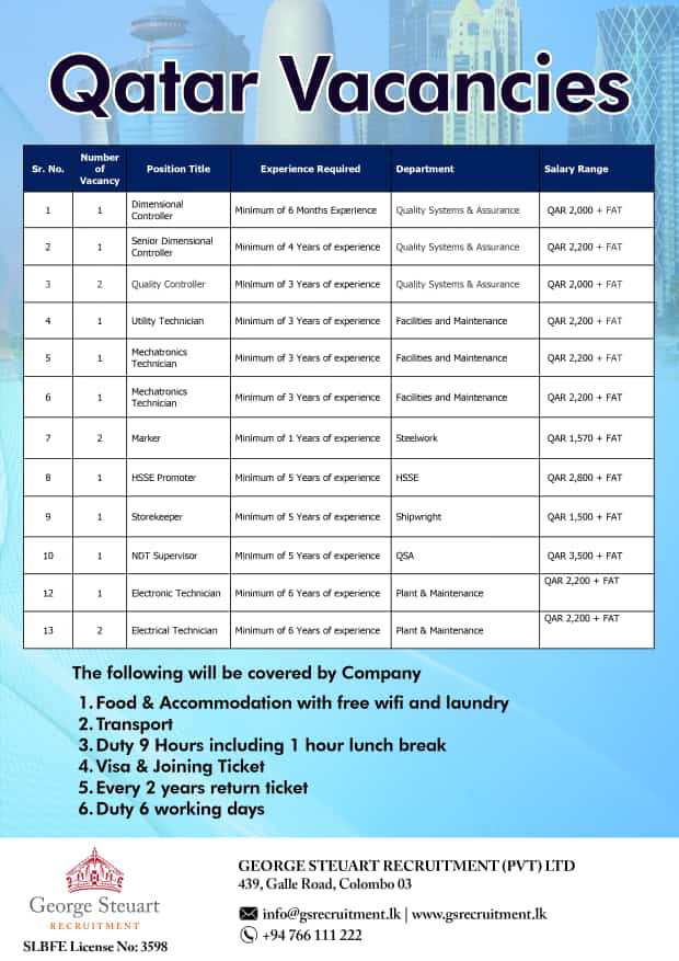 George Steuart Recruitment