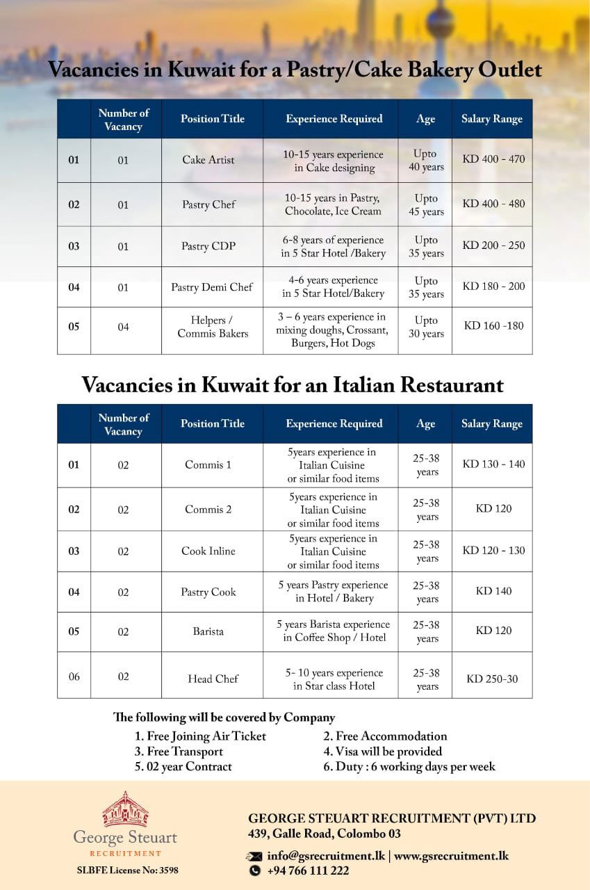 George Steuart Recruitment